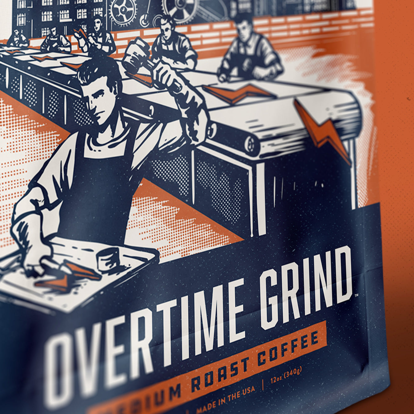 Overtime Grind™ - Medium Roast Coffee | Backbone Coffee – Backbone ...